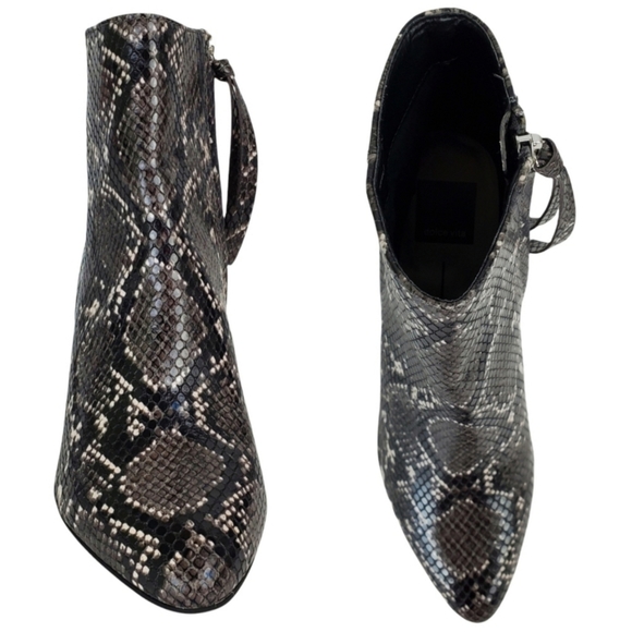 Dolce Vita | Shoes | New Dolce Vita Patty Black Snake Print Stella ...